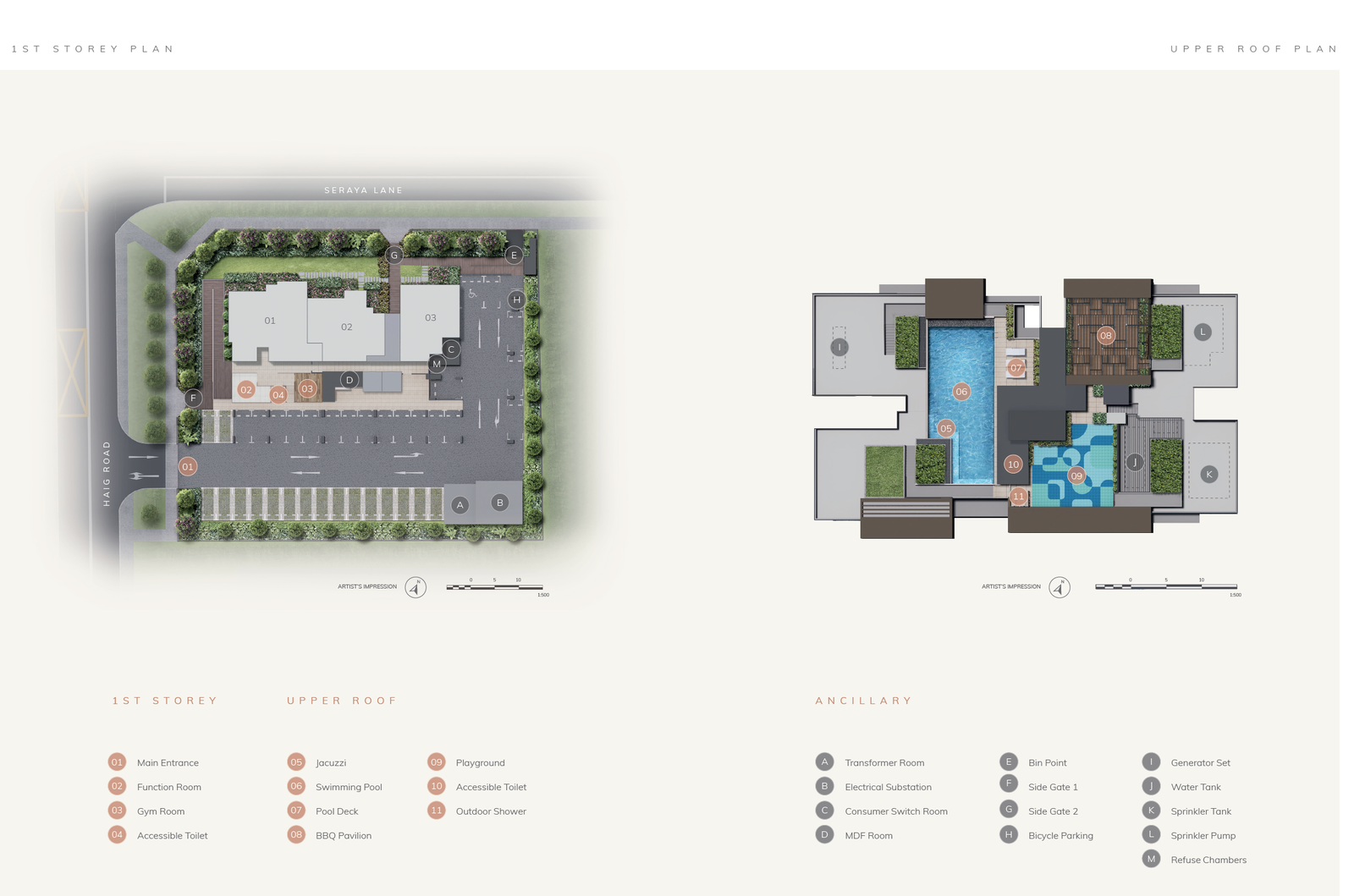 Site plans - Ardor Residence