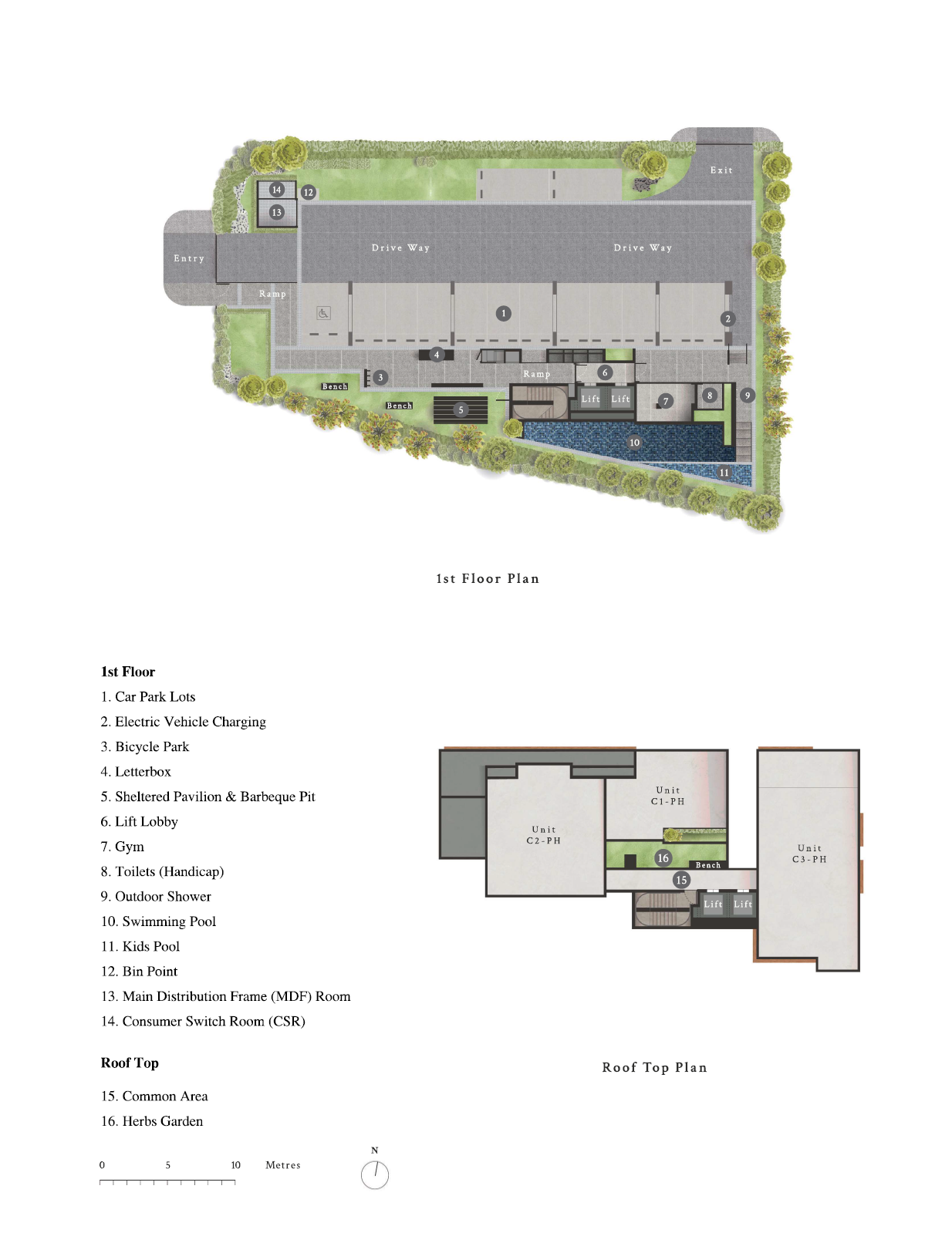Site plans - IKIGAI